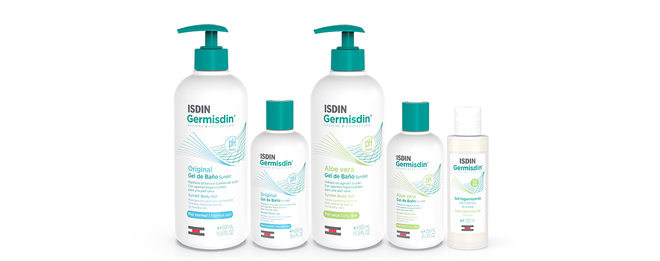 Nueva gama Germisdin, para la higiene y el cuidado de la piel normal y ...