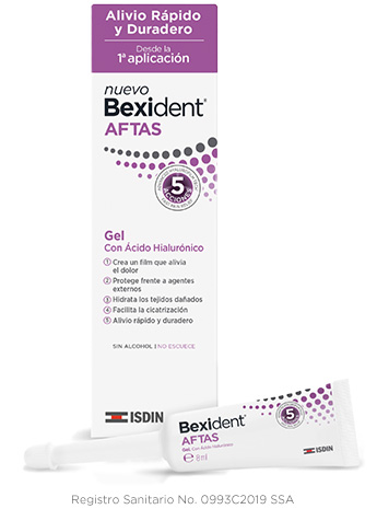 Bexident AFTAS tratamiento frante a las aftas y úlceras bucales | ISDIN