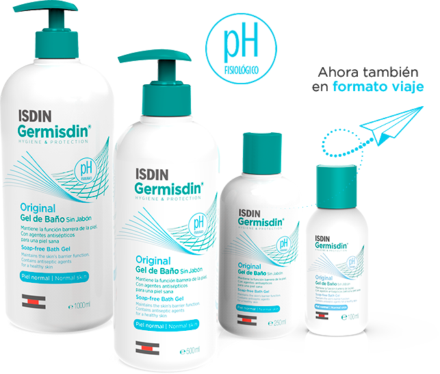 Germisdin Higiene corporal para piel normal y sensible. - ISDIN