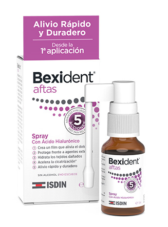 Bexident AFTAS tratamiento para aftas y úlceras bucales | ISDIN