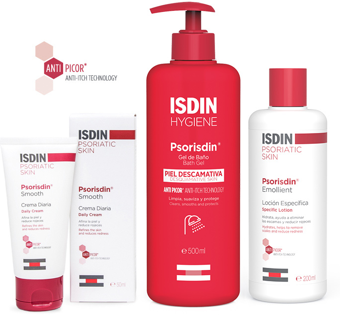 Psorisdin gel de baño, loción y crema, para el cuidado y la higiene ...