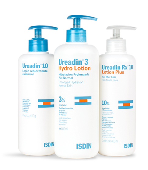 Ureadin, hidratação corporal para cada tipo de pele. - ISDIN
