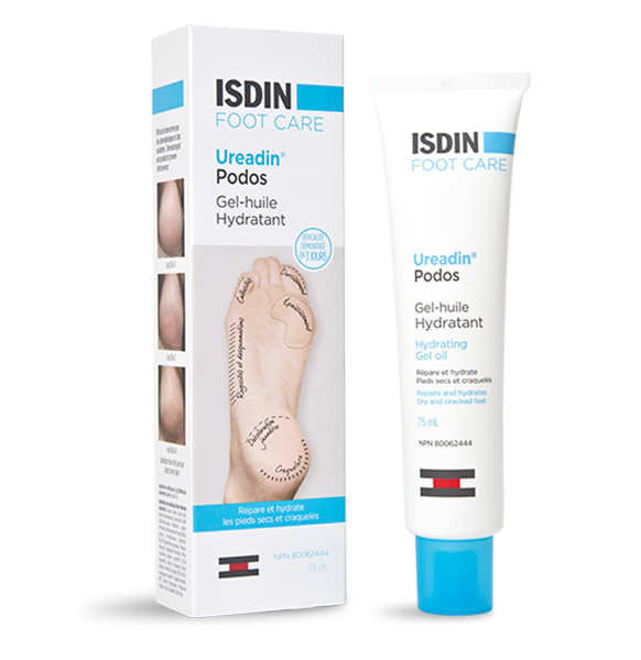 Ureadin Podos Gel Oil: Repairs and hydrates dry and cracket feet ...