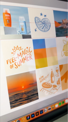 Así se hizo la ilustración única de Feel the MAGIC Essentials - ISDIN